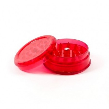 Red Plastic Grinder 10pcs